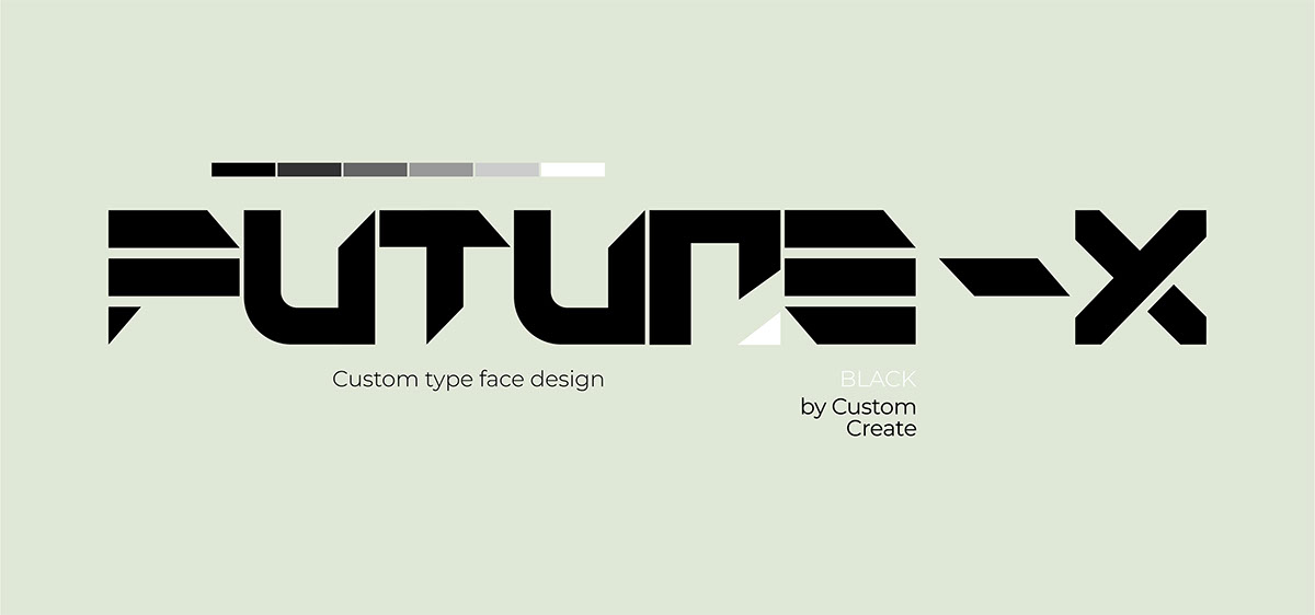 Future X typeface on Behance :: Behance