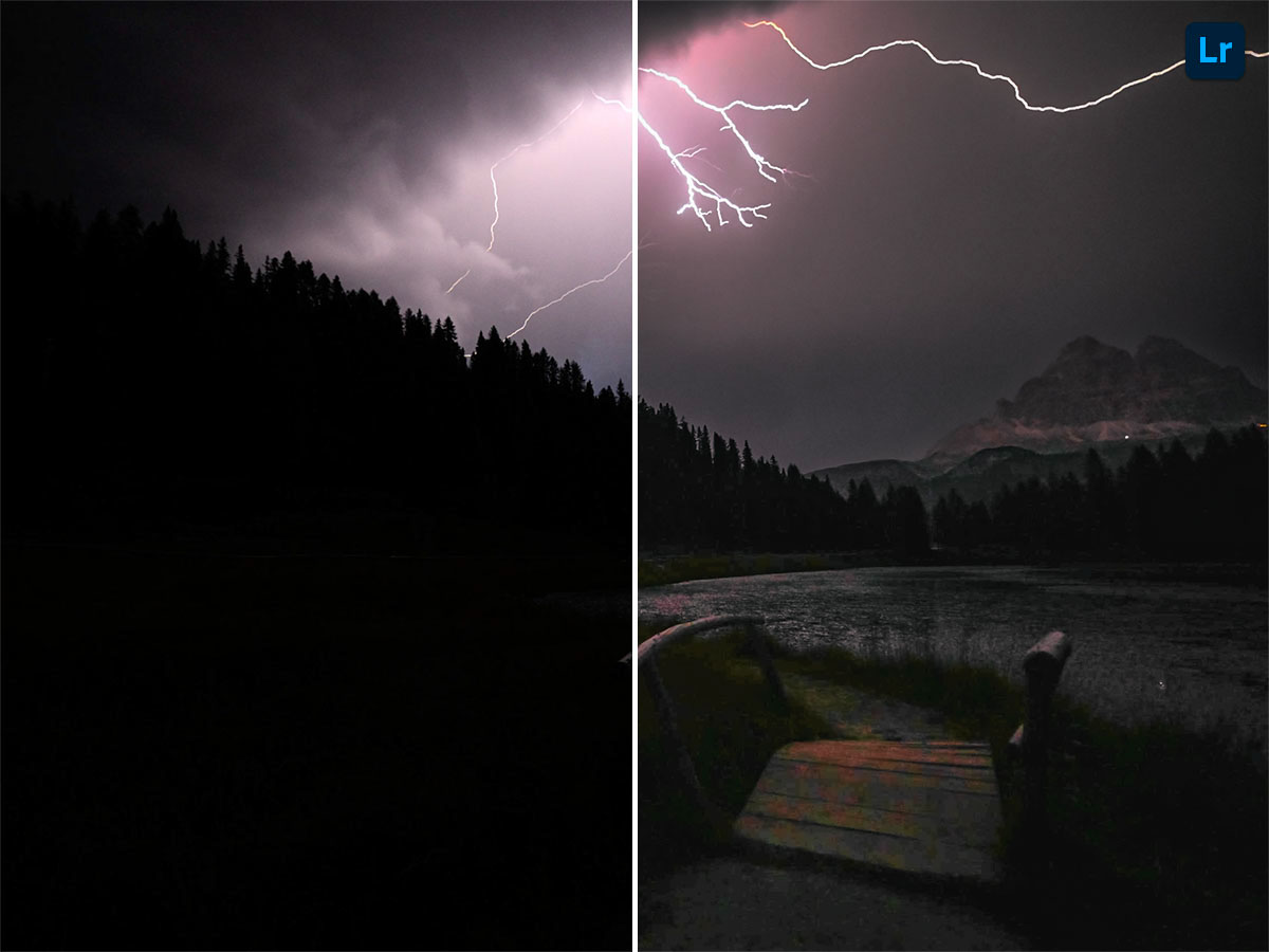 Thunderstorm in the dolomites! | Edit | Photoshop Lightroom