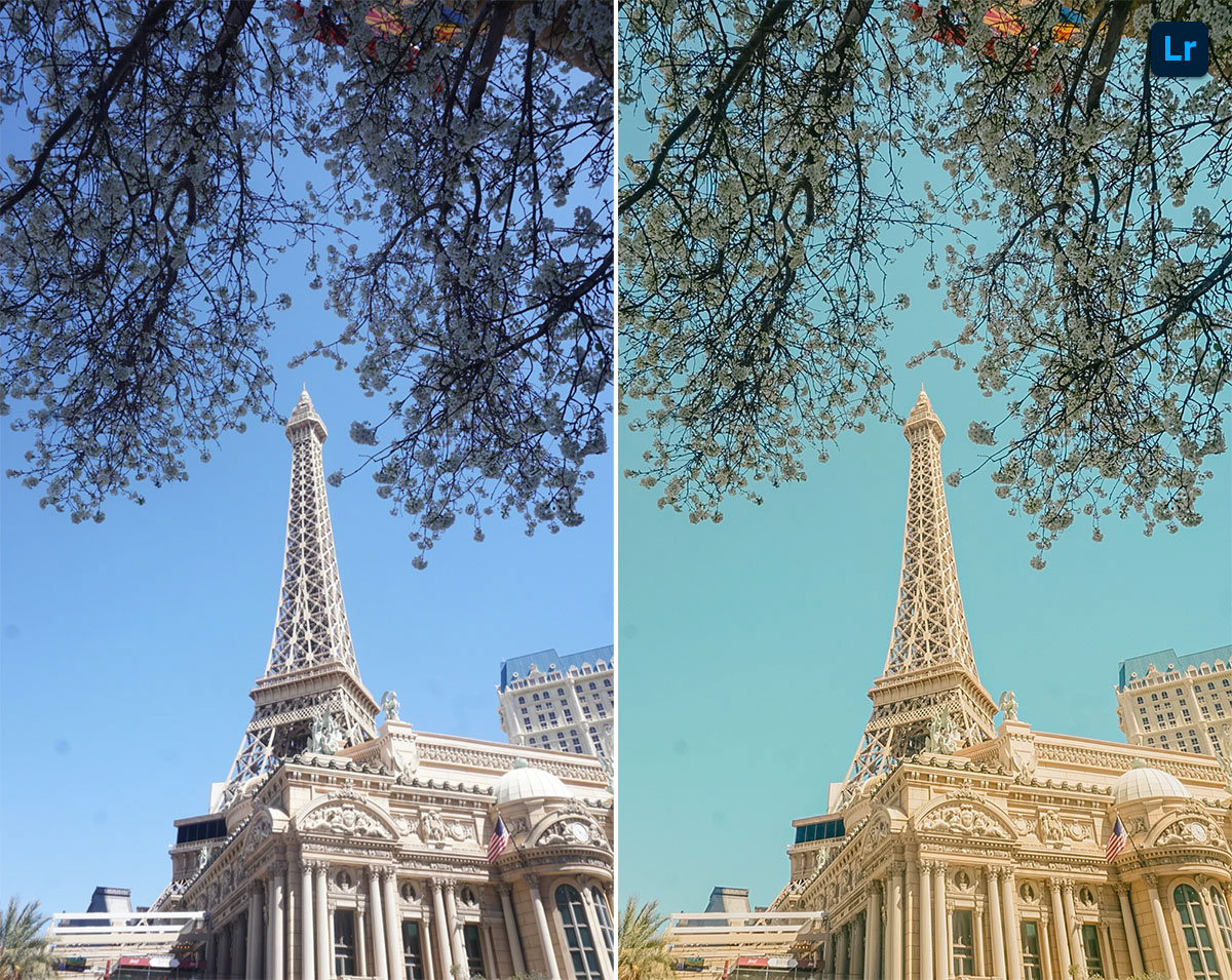 eiffel | Edit | Photoshop Lightroom