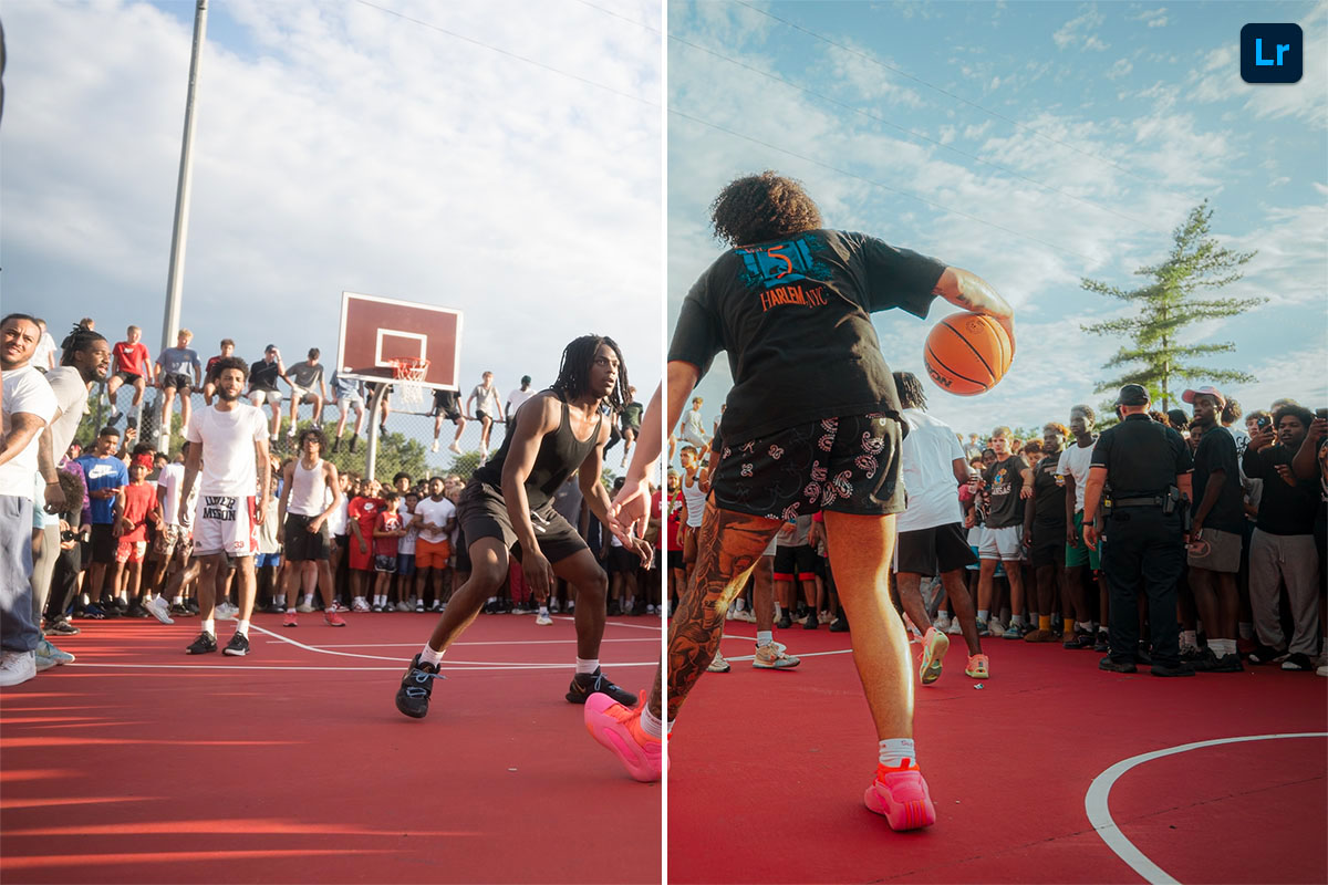 Dreamy Basketball | Edit | Photoshop Lightroom