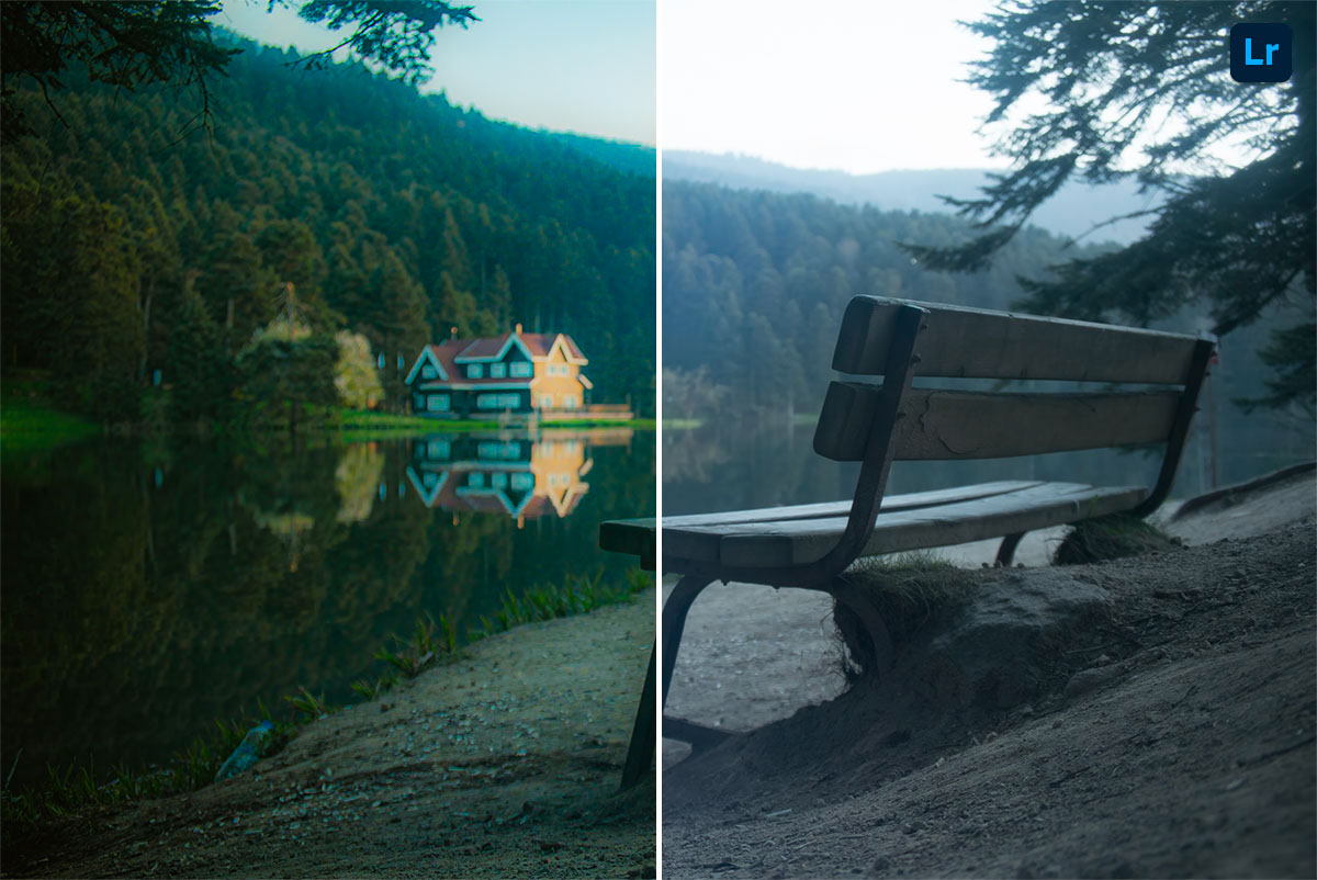 A bench | Edit | Photoshop Lightroom