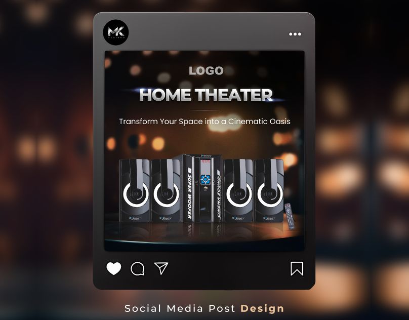 Premium Home Theater Ad PSD Template on Behance :: Behance