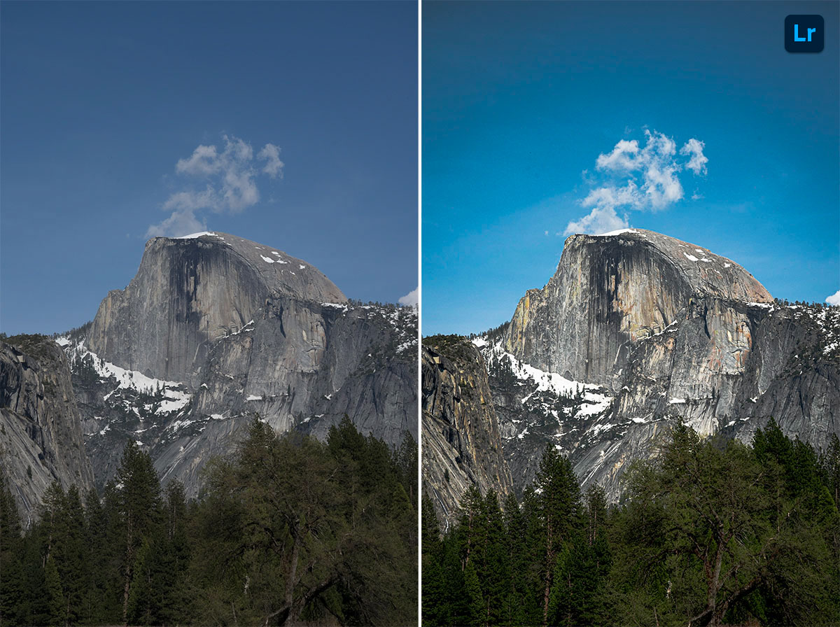 Half Dome Yosemite | Remix | Photoshop Lightroom