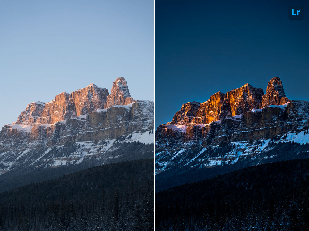 The White-Capped Peak | Edit | Photoshop Lightroom