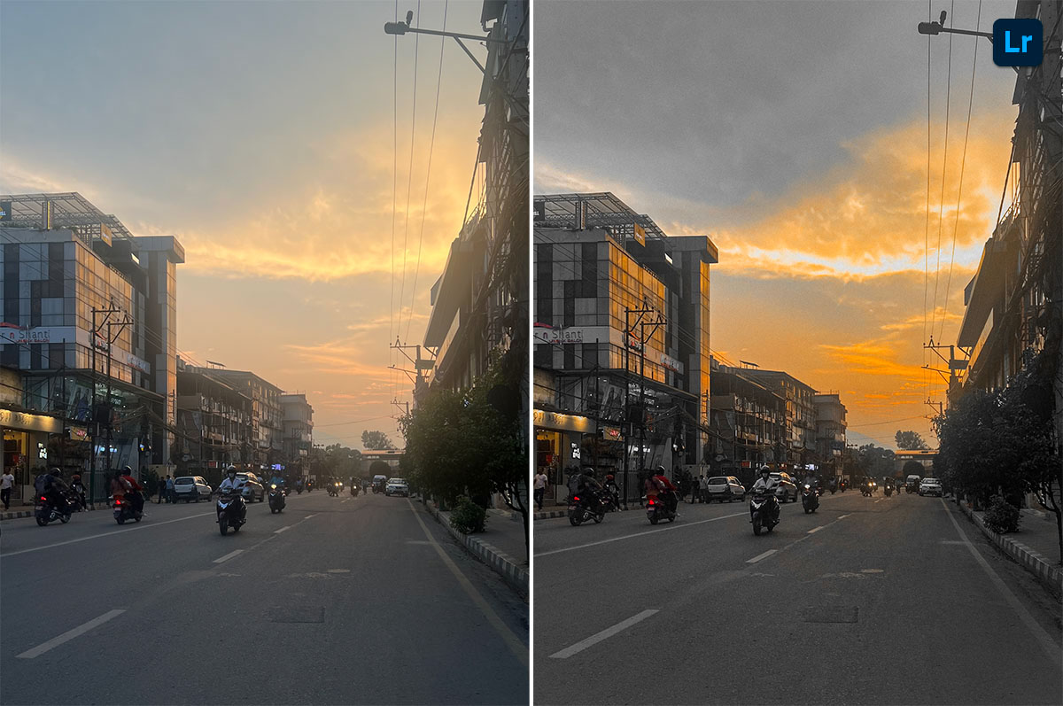 Golden hour colours of Kathmandu | Remix | Photoshop Lightroom