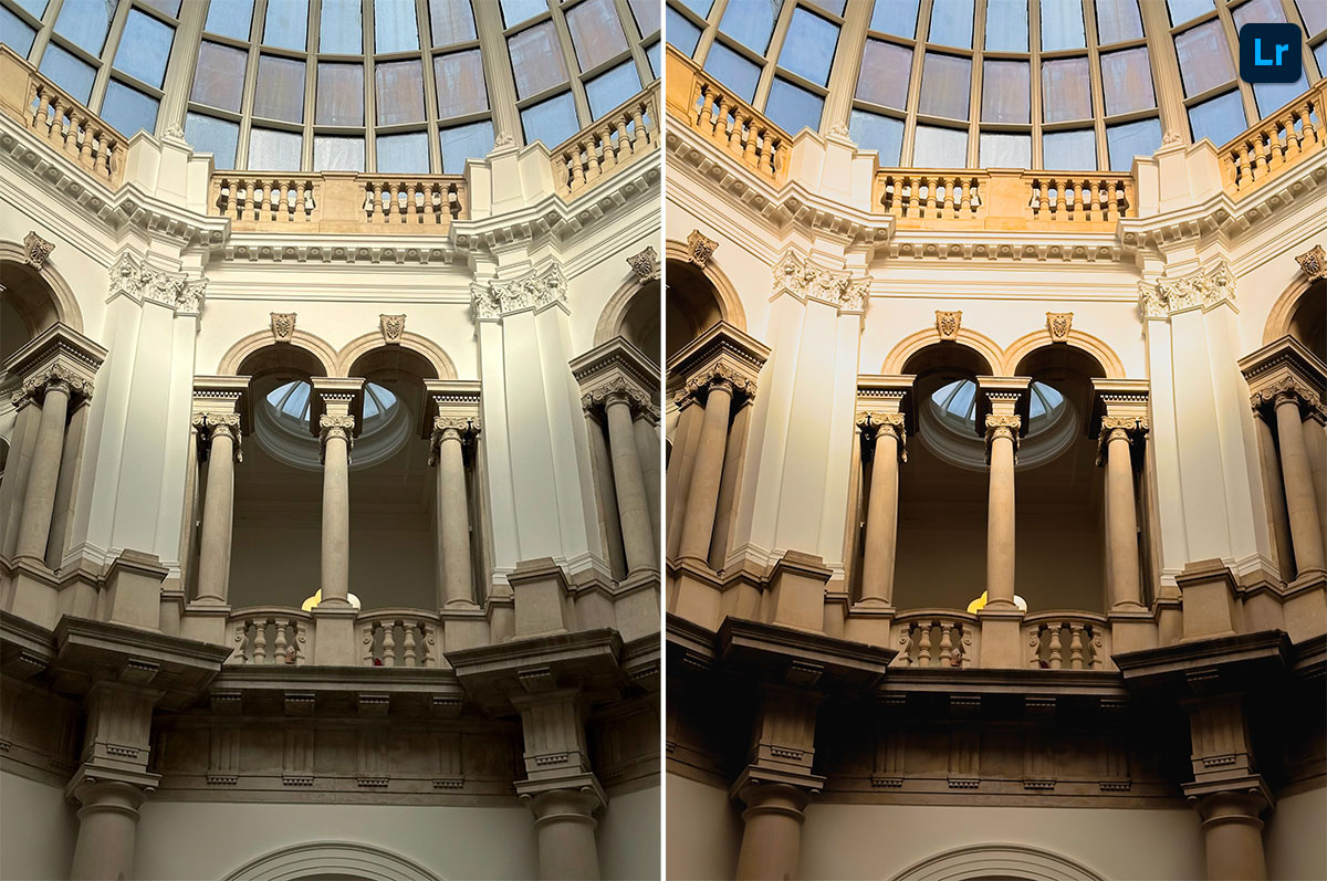 Museum interior | Edit | Photoshop Lightroom