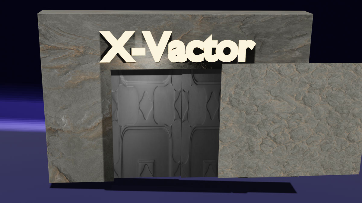 X-Vactor Stone Gate 3D Model on Behance :: Behance