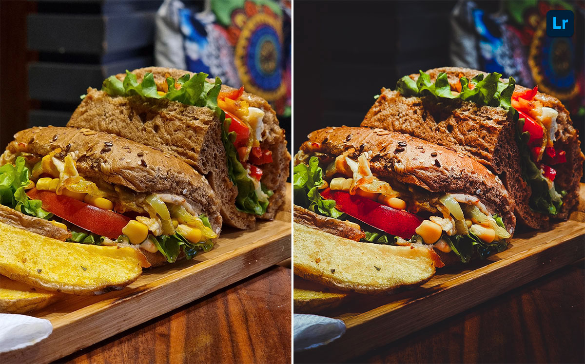 Vegan sandwich | Edit | Photoshop Lightroom