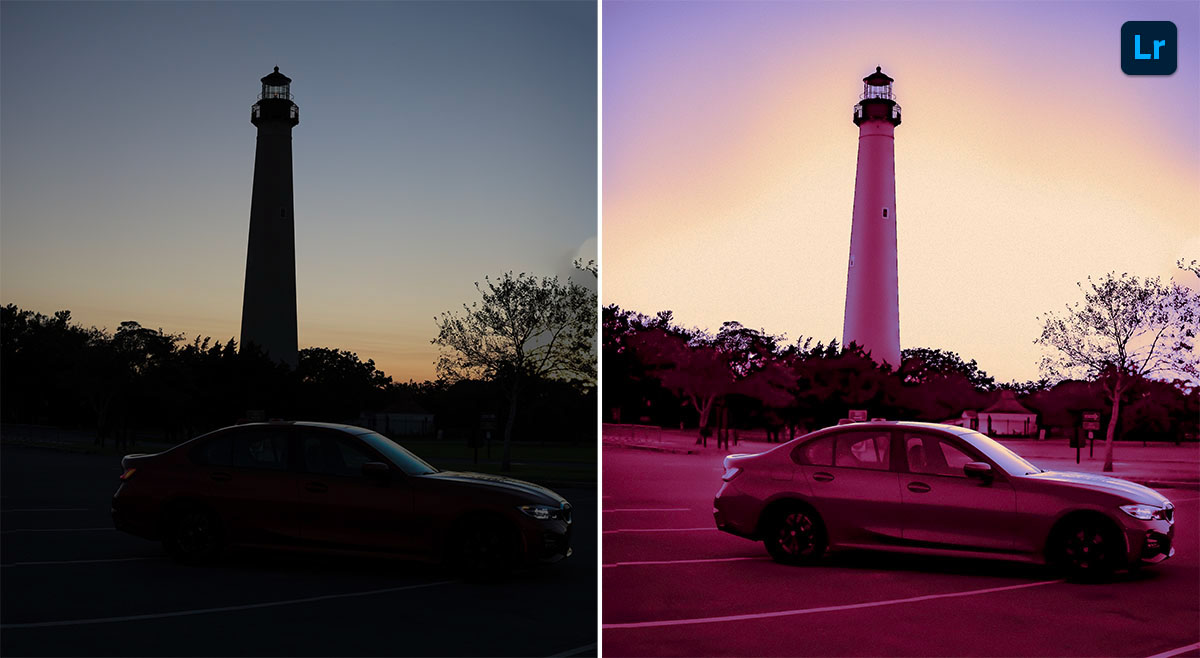 Lighthouse Ride | Remix | Photoshop Lightroom