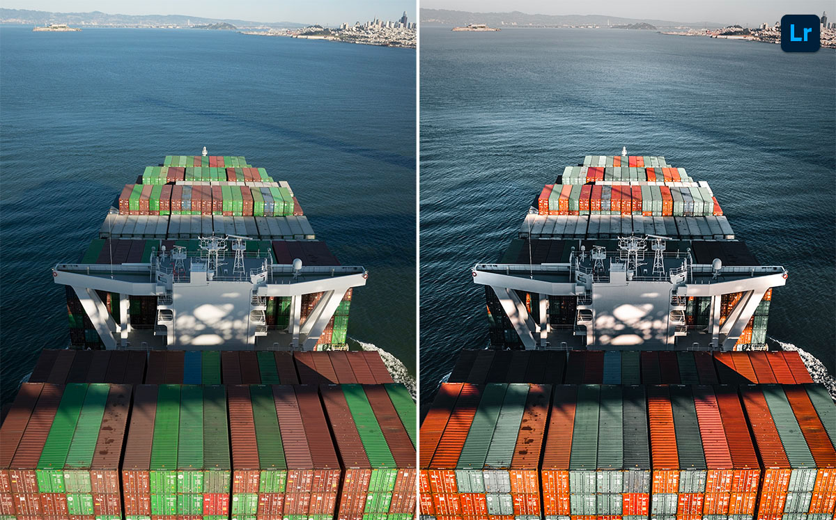 Freighter | Edit | Photoshop Lightroom