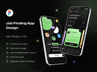 Job Finding Mobile App UI Kits Design :: Behance
