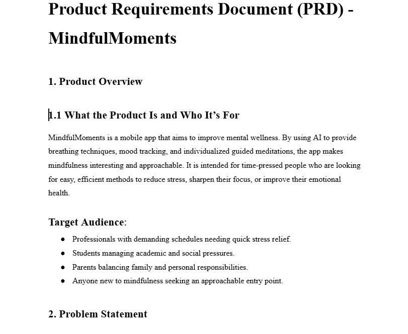 PRD MindfulMoments on Behance :: Behance