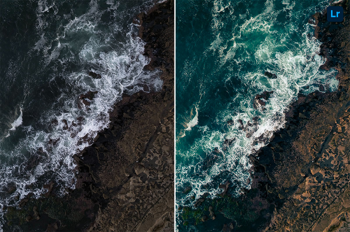 Waves 001 | Edit | Photoshop Lightroom