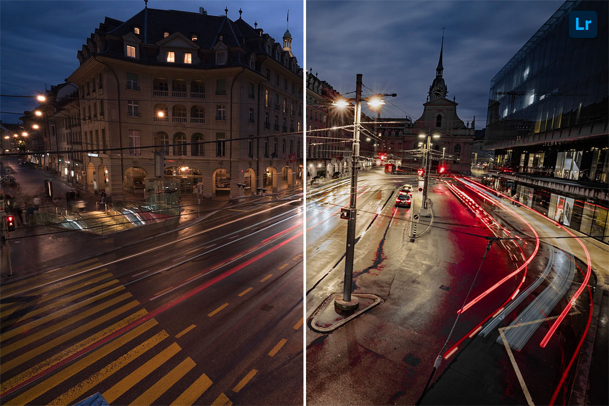 Lichtspiel Bern Bahnohf | Remix | Photoshop Lightroom