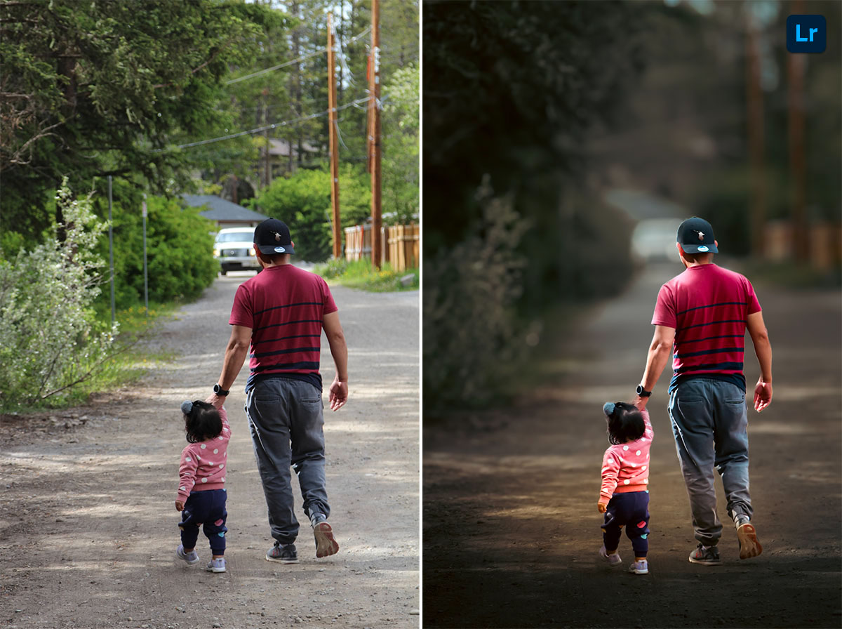 father and daugther | Edit | Photoshop Lightroom