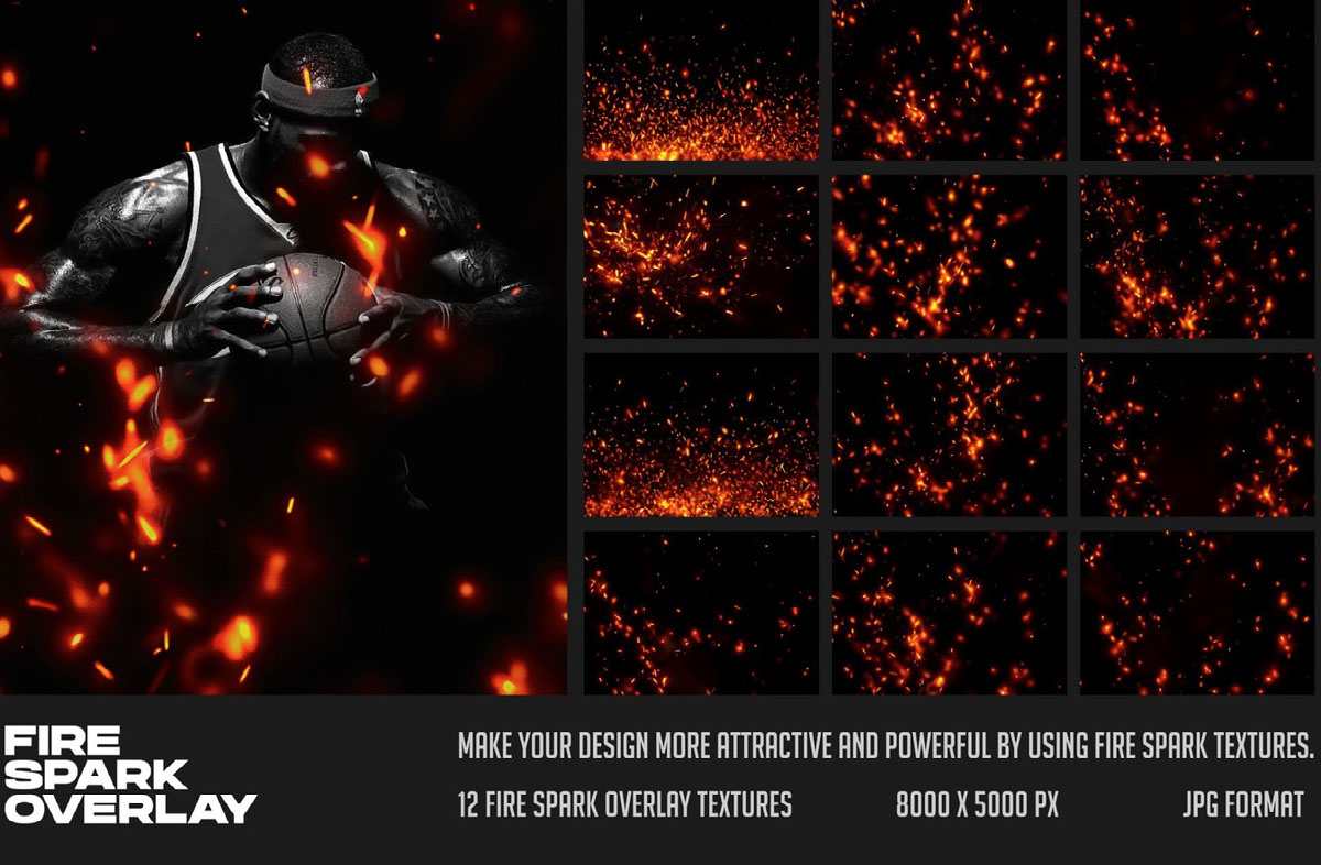 Fire Spark Overlay on Behance :: Behance