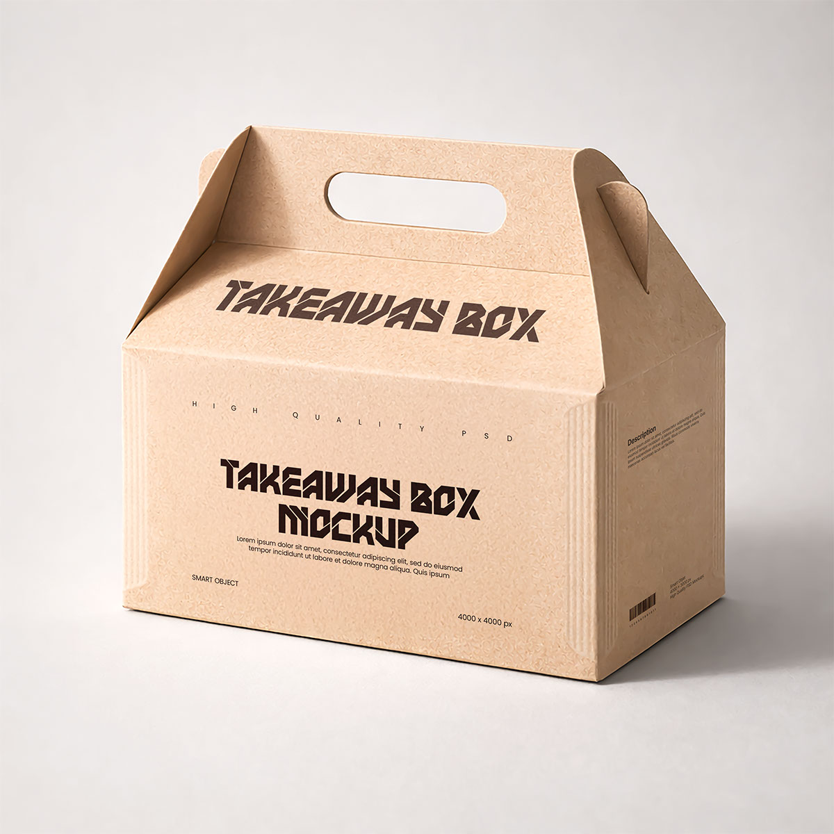 Takeaway Box Mockup on Behance :: Behance
