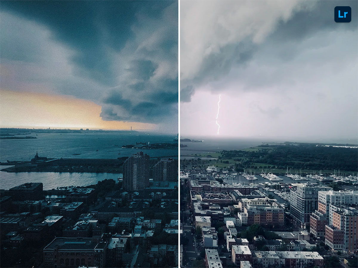 Lightning storm | Edit | Photoshop Lightroom