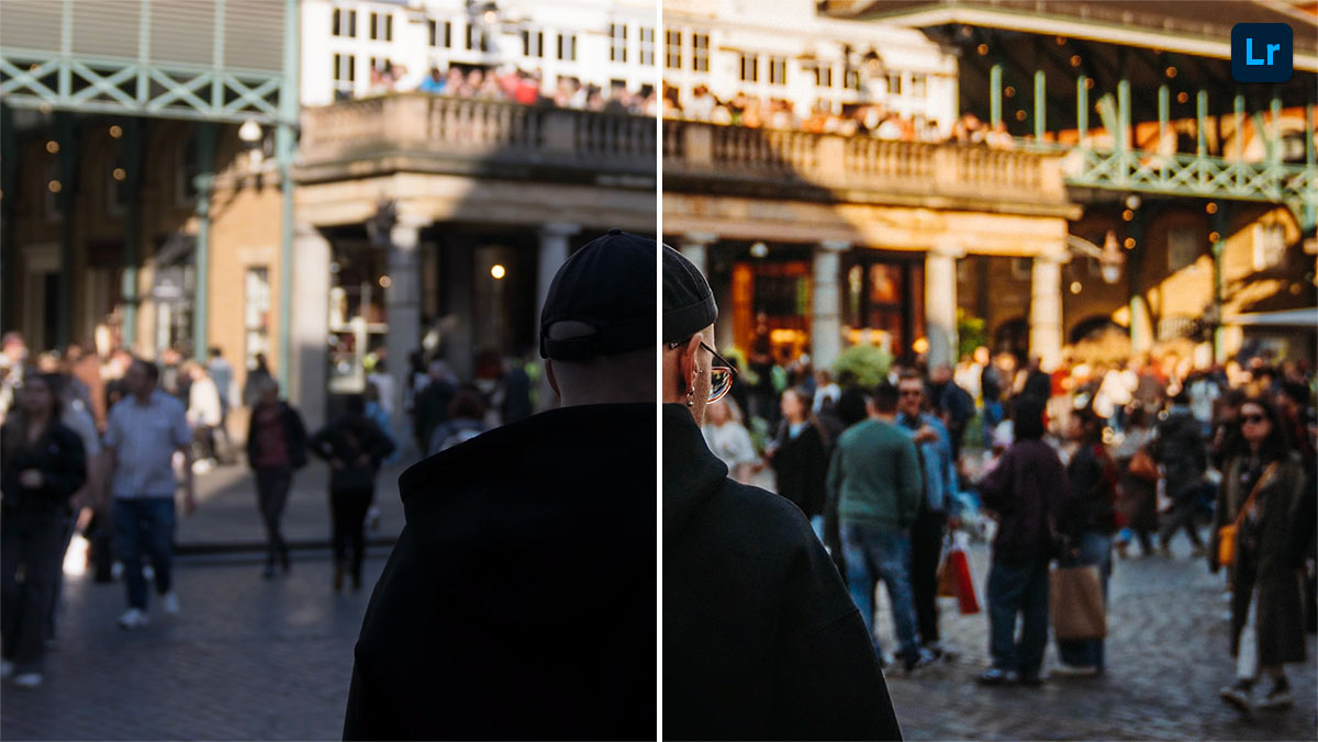 London Market with a Cap | Edit | Photoshop Lightroom
