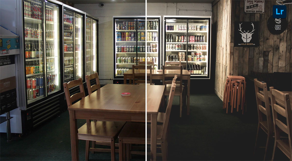 Shiny Tap Room | Edit | Photoshop Lightroom