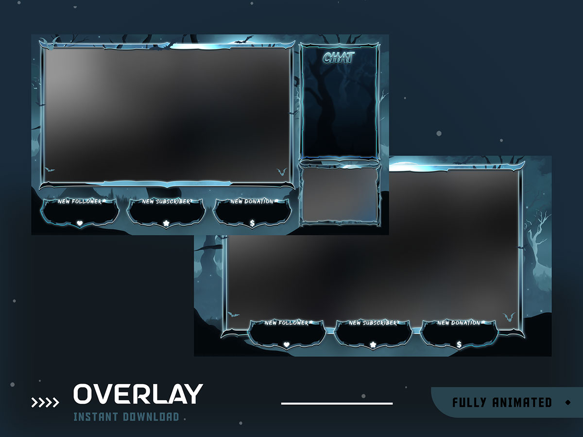 Deadwood Animated Stream Overlay Package on Behance :: Behance