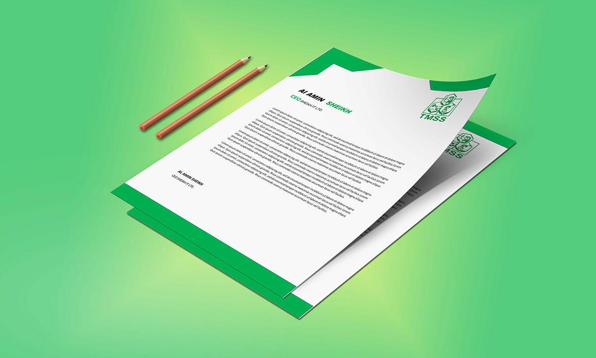 letter head design on Behance :: Behance