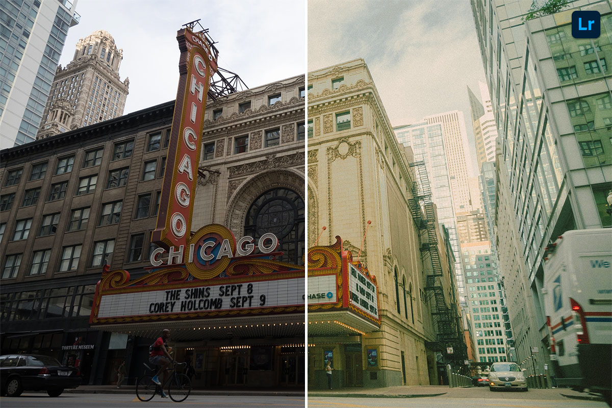 Chicago Theater | Remix | Photoshop Lightroom