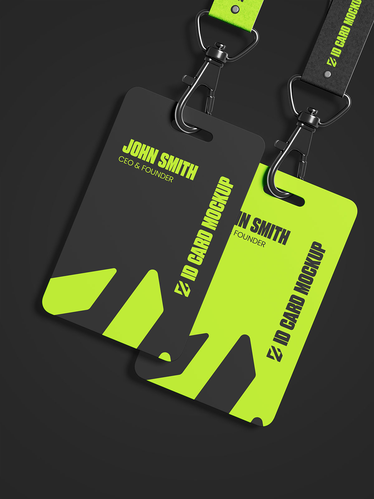 Free Id Card MockupAC on Behance :: Behance