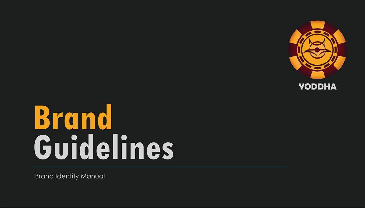 Yoddha Brand Guidelines on Behance :: Behance