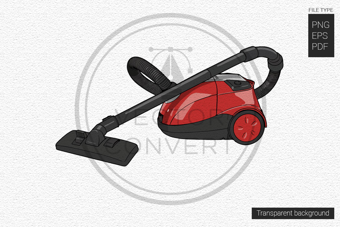 Vacuum cleaner 2d vector illustration on Behance :: Behance