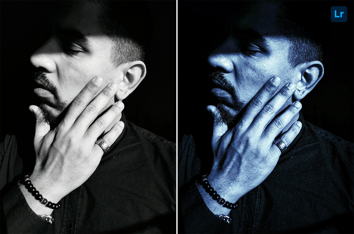 Self-portrait | Remix | Photoshop Lightroom
