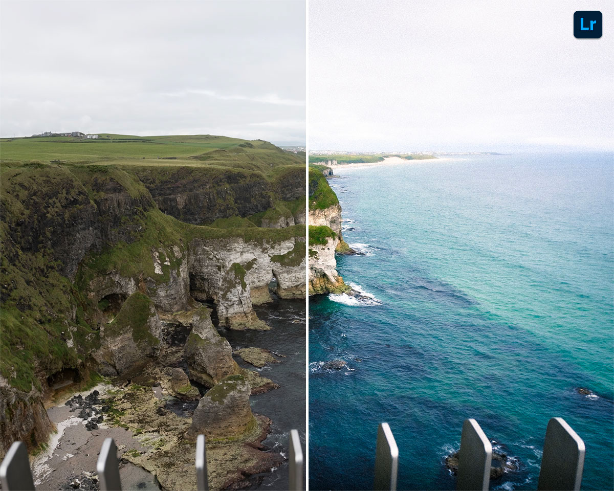 Dunluce Castle View Point | Edit | Photoshop Lightroom