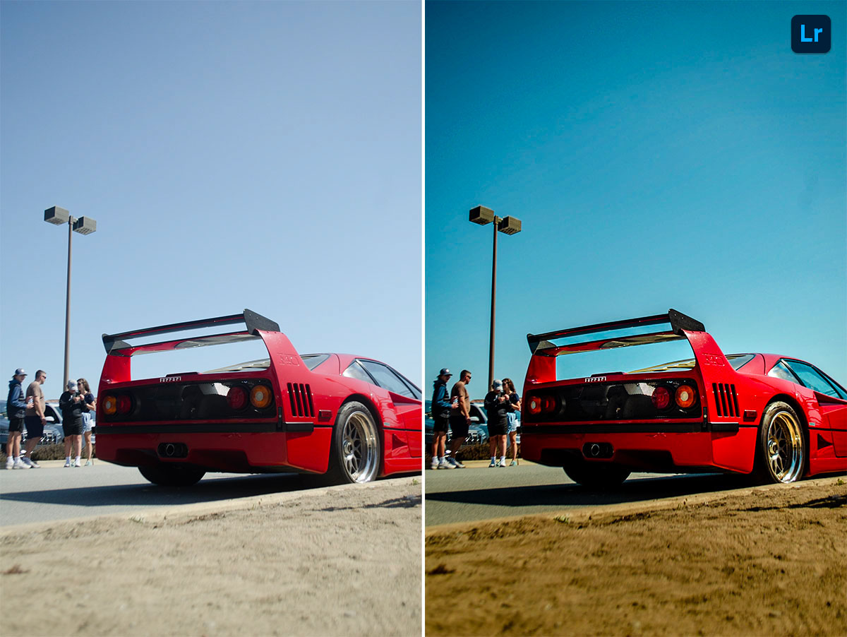 F40 | Edit | Photoshop Lightroom