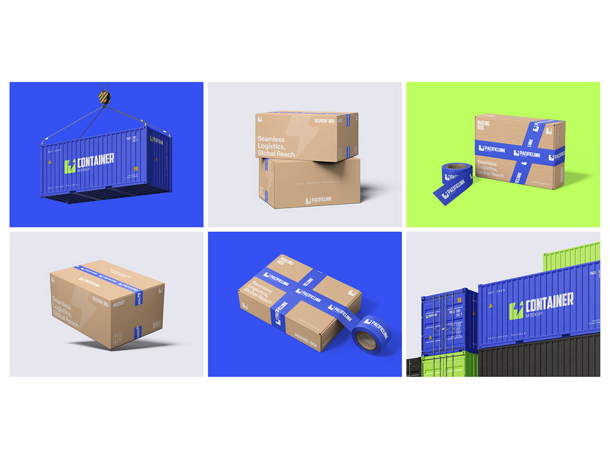 Packaging and Logistics Mockups on Behance :: Behance