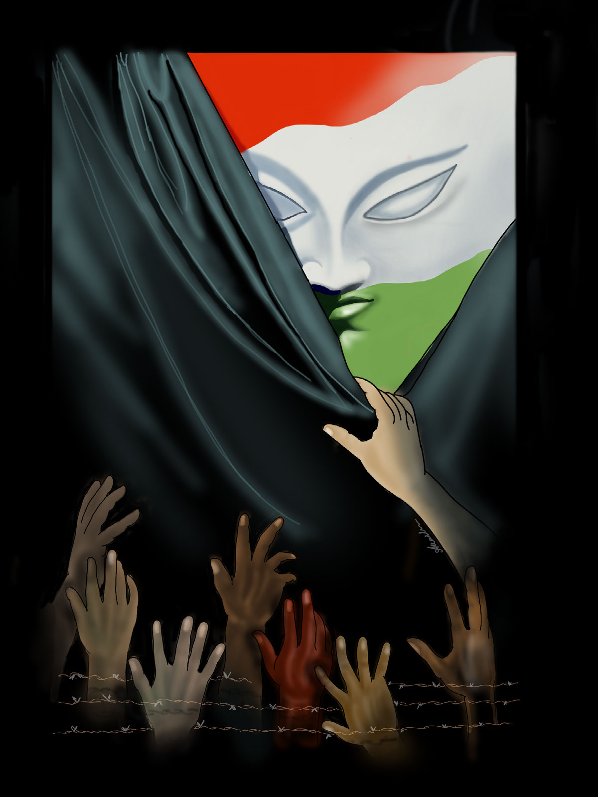 Digital Art on Independence Day on Behance :: Behance