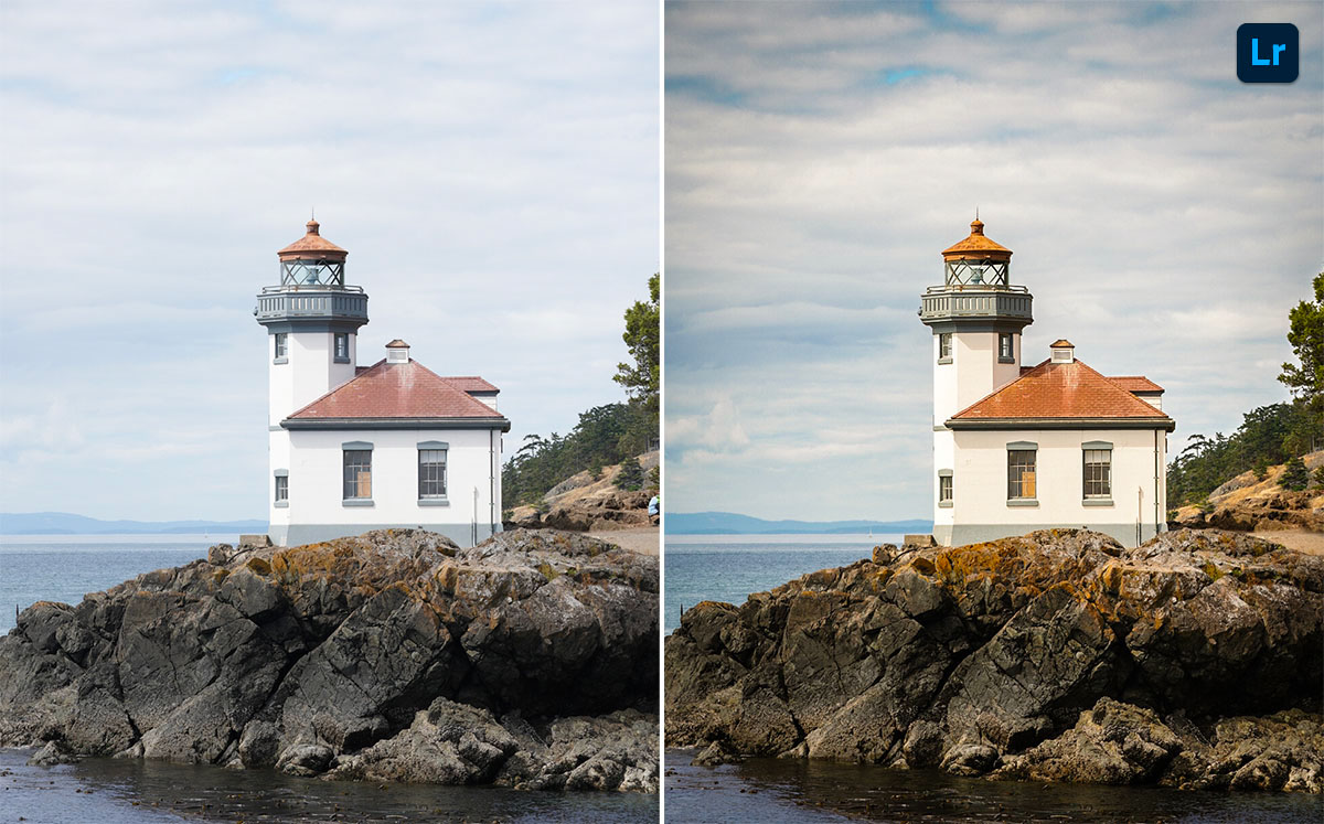 Lighthouse | Remix | Photoshop Lightroom