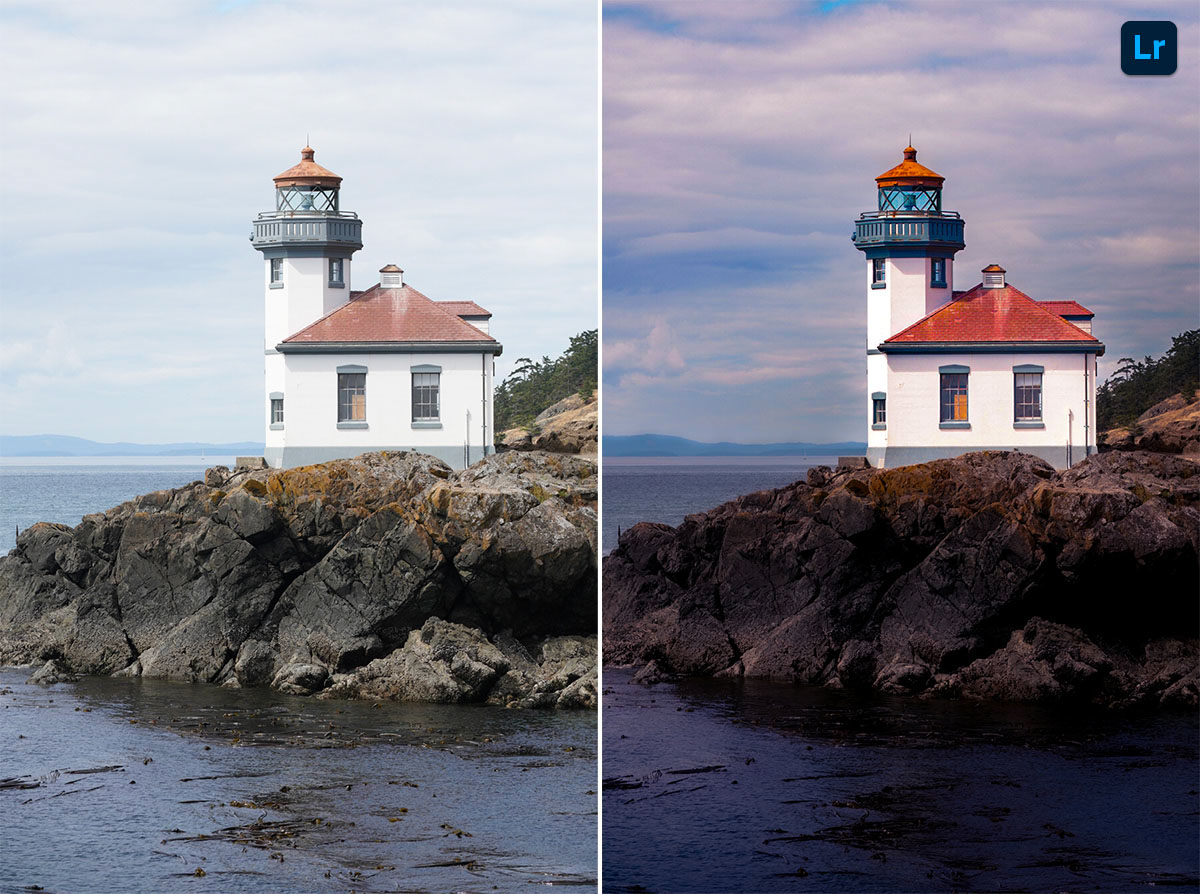 Lighthouse | Remix | Photoshop Lightroom