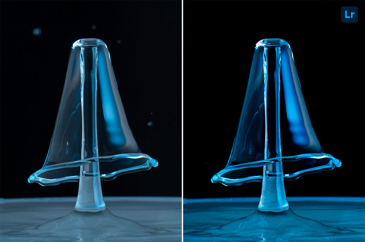 Waterdrop Edit Photoshop Lightroom