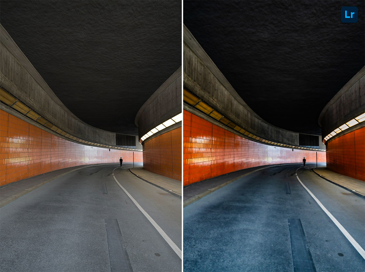 Leading Lines @ Berlin Tunnel | Remix | Photoshop Lightroom