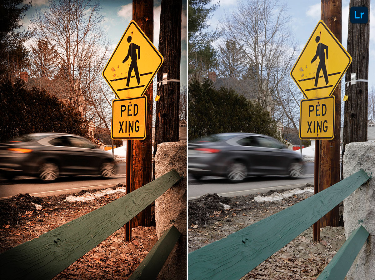 Pedestrian Xing | Edit | Photoshop Lightroom