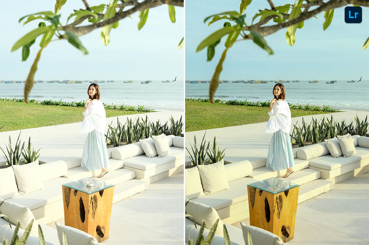 At the beach | Edit | Photoshop Lightroom