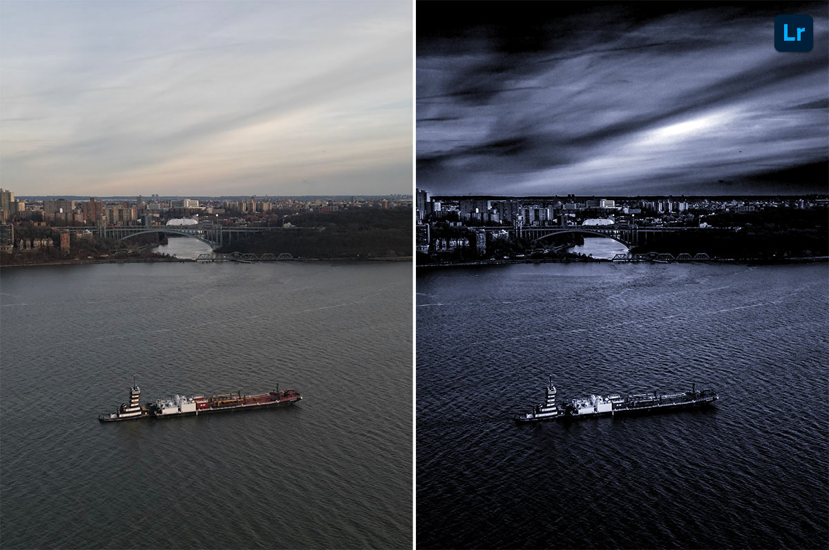 A view across the horizon | Edit | Photoshop Lightroom