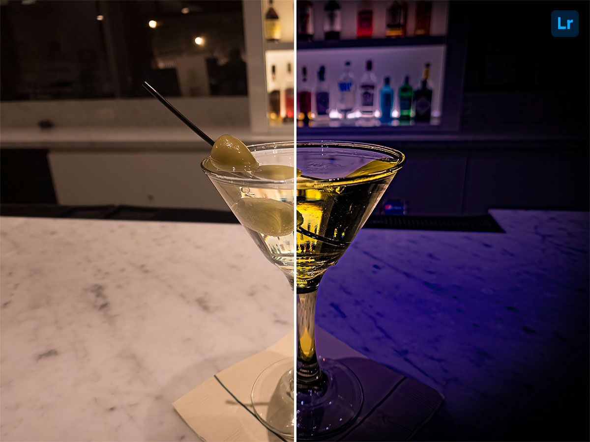 Blue Cheese Martini | Remix | Photoshop Lightroom