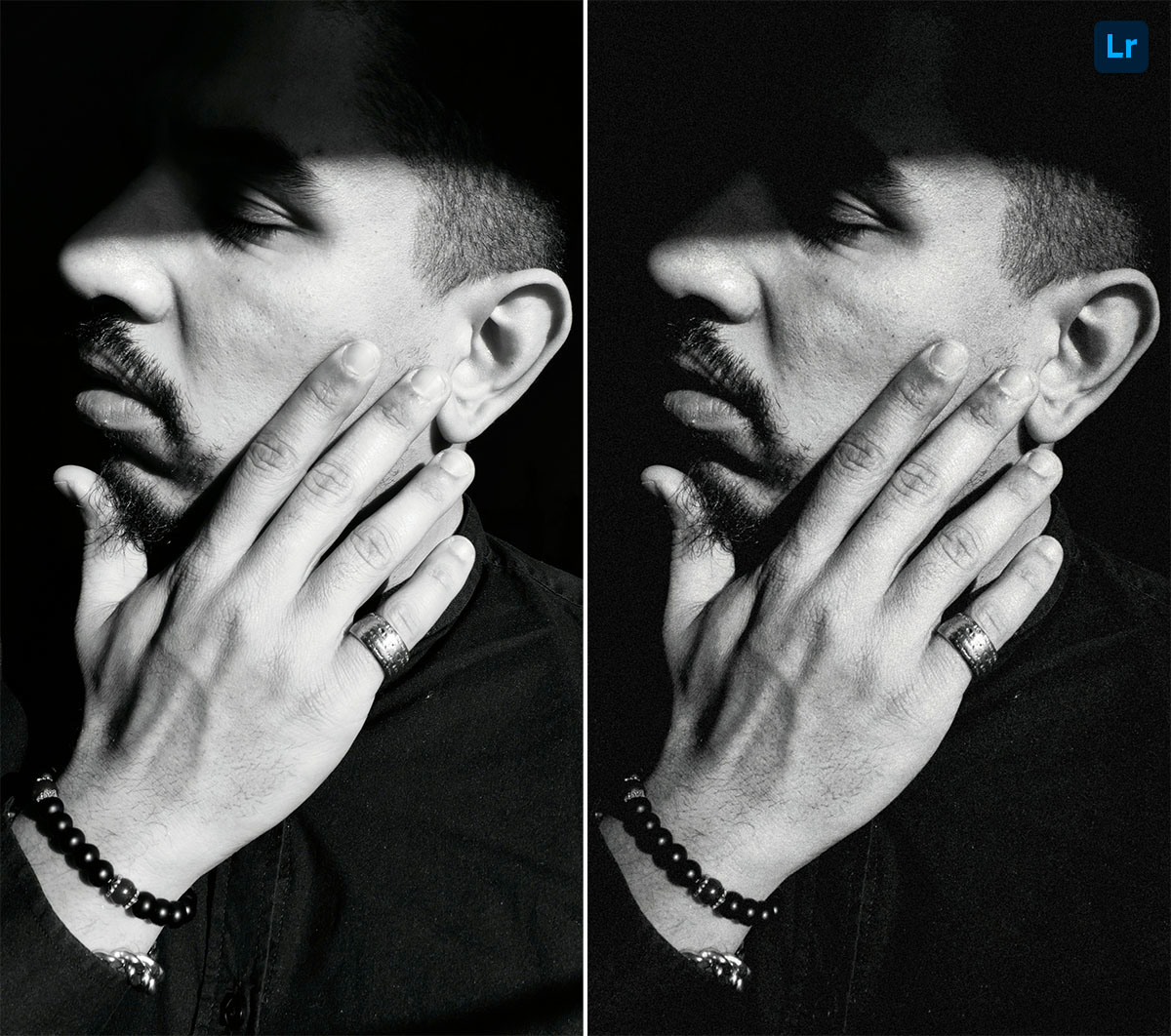 Self-portrait | Remix | Photoshop Lightroom