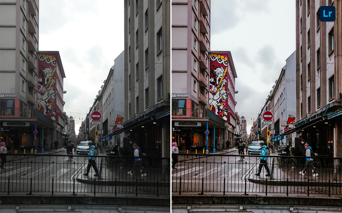 Noisy street | Edit | Photoshop Lightroom