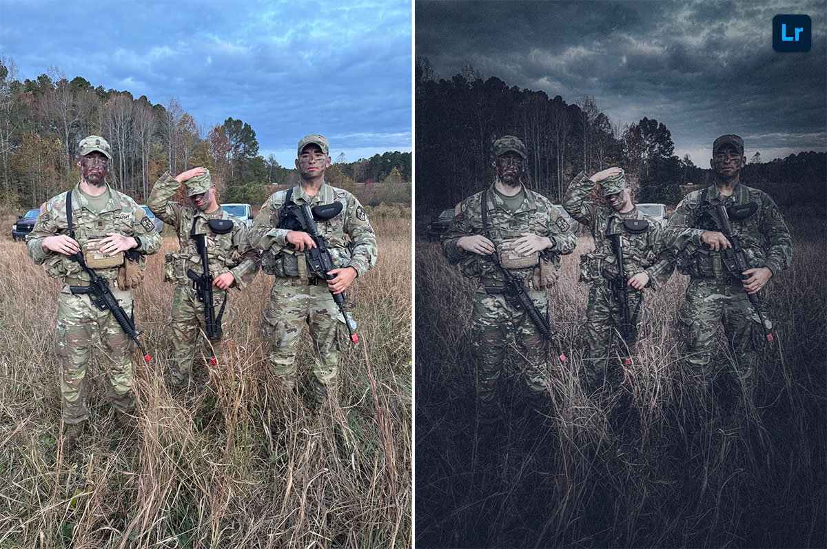 Army things | Remix | Photoshop Lightroom
