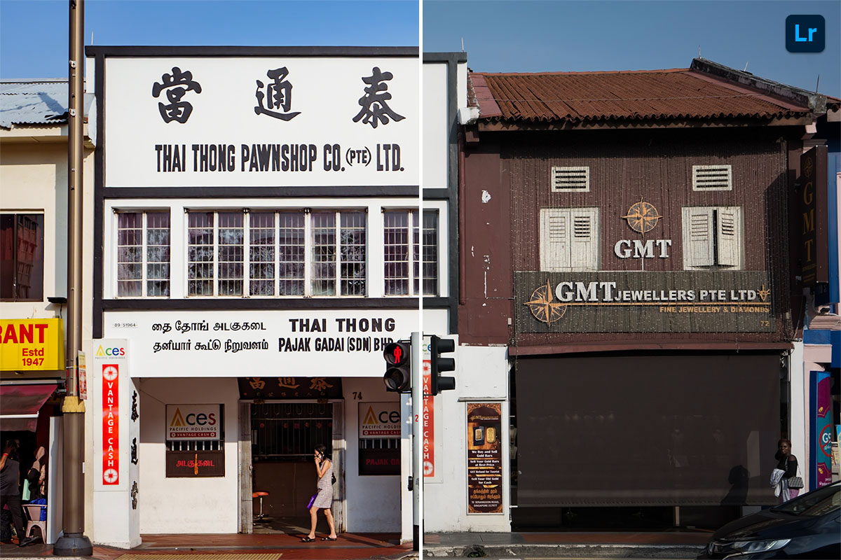 Storefront in Singapore | Edit | Photoshop Lightroom
