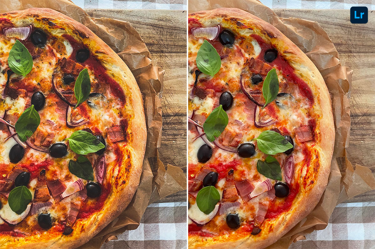 Pizza | Edit | Photoshop Lightroom