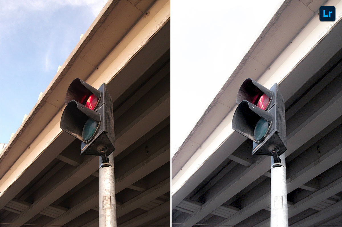 Traffic lamp | Remix | Photoshop Lightroom