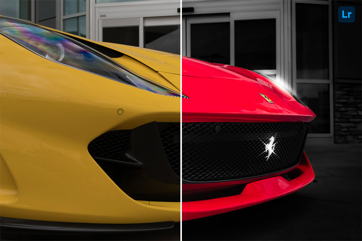 Ferrari | Remix | Photoshop Lightroom